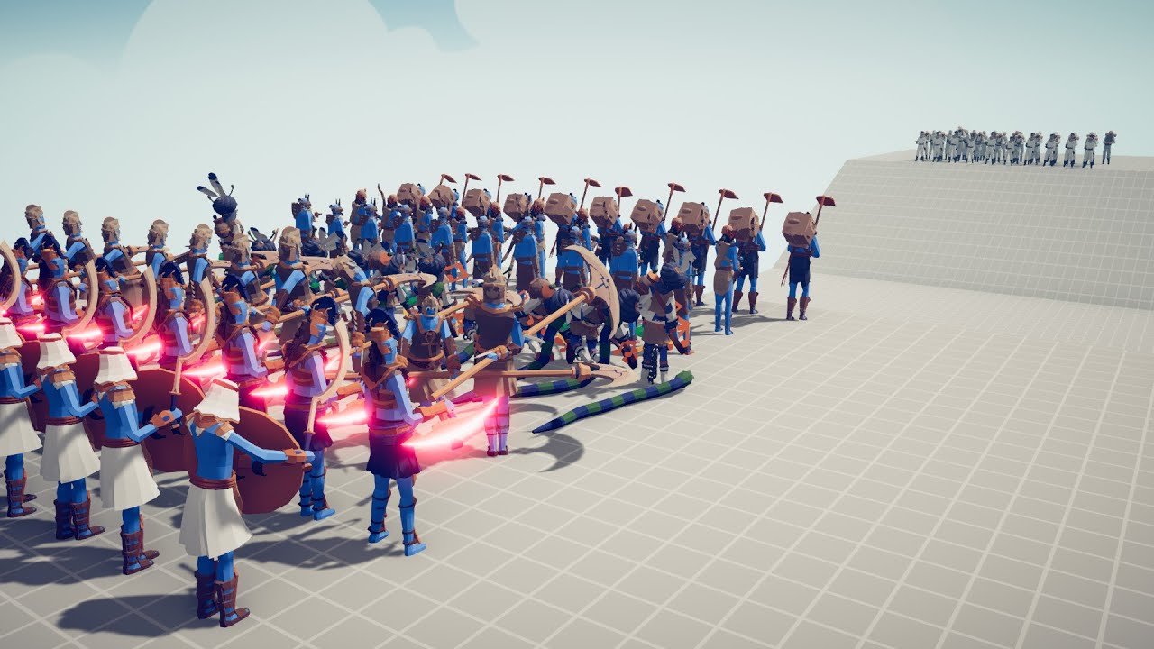 EGYPT vs GERMAN ARMY - HUGE BATTLE | Totally Accurate Battle Simulator ...