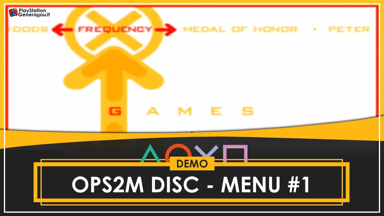 Official PlayStation 2 Magazine (OPS2M) - Demo Disc - Main Menu #1 ...