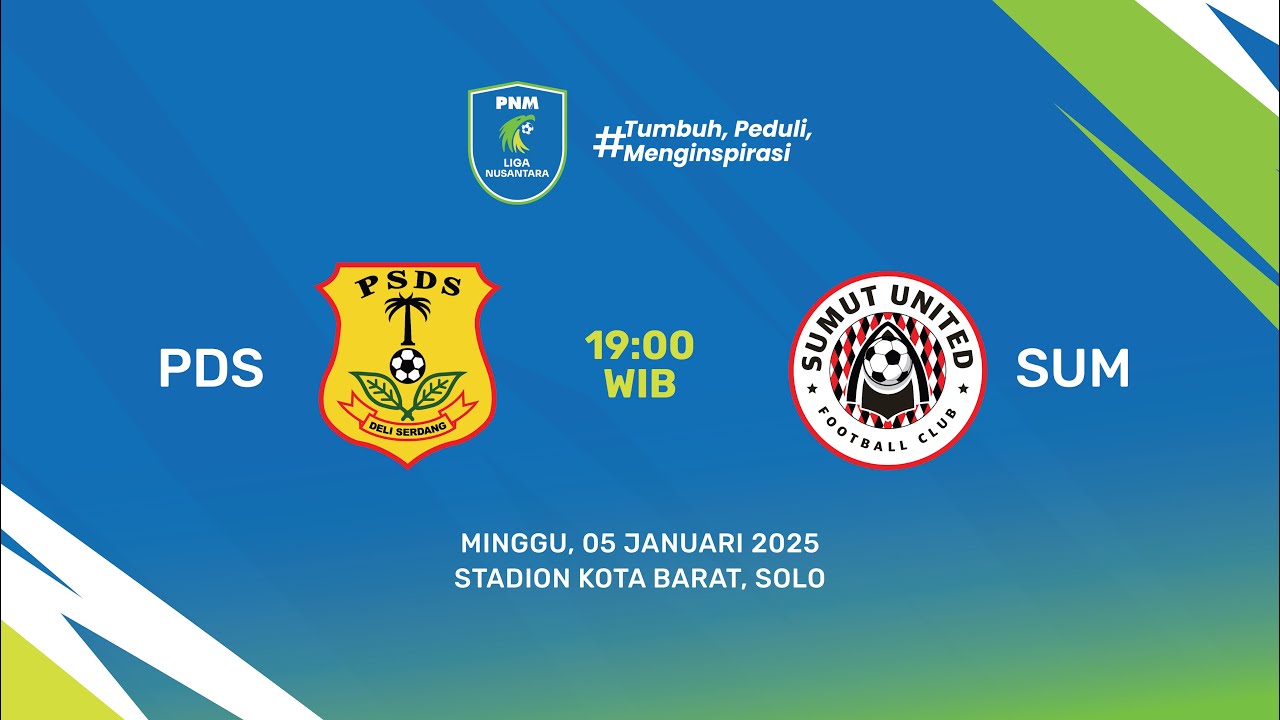 PNM Liga Nusantara | PSDS Deli Serdang vs SUMUT FC | Pekan 8 - YouTube