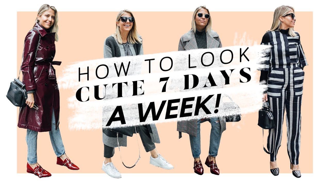 How To Look Cute 7 Days a Week | Fall Edition - YouTube