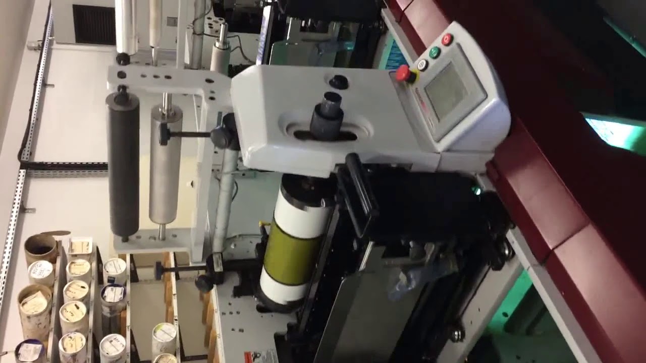 Mark Andy XP 5000 - YouTube