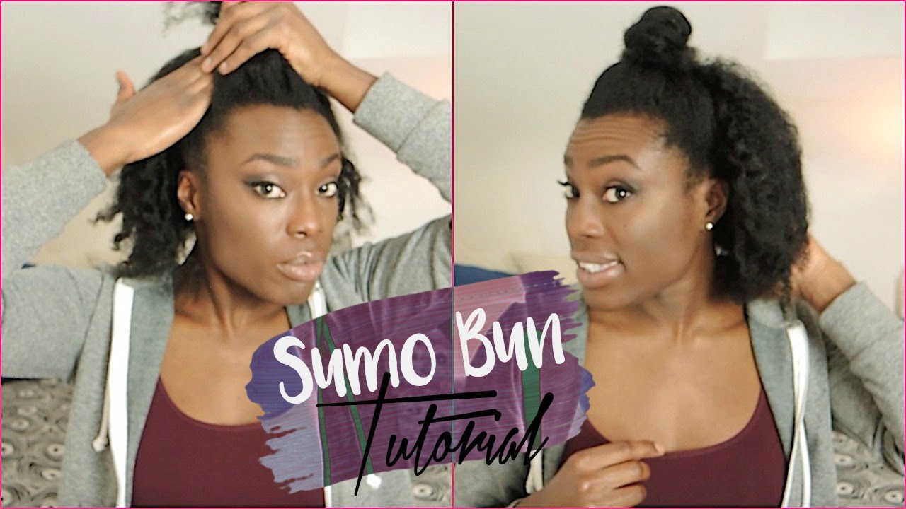 Le Sumo Bun - Tuto coiffure - YouTube
