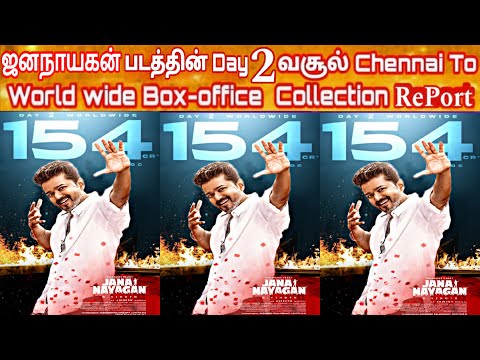 Jana Nayagan Movie Day 2 WorldWide Boxoffice Collection | Jana Nayagan 2nd Day TamilNadu BoxOffice