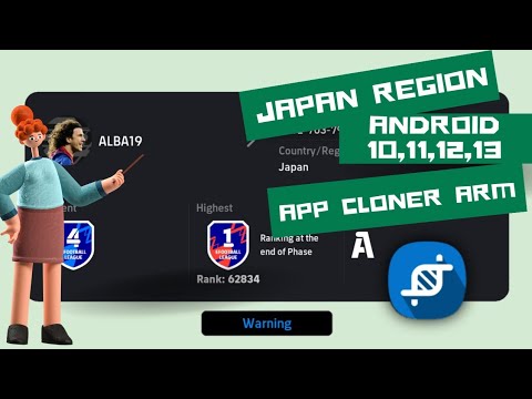how to create Japan region account in Efootball with App Cloner Arm ...