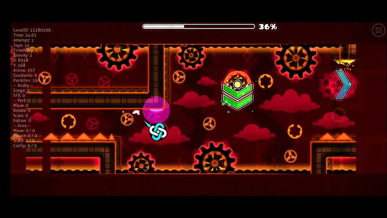dark paradise#geometrydash #games #gd #gameplay - YouTube