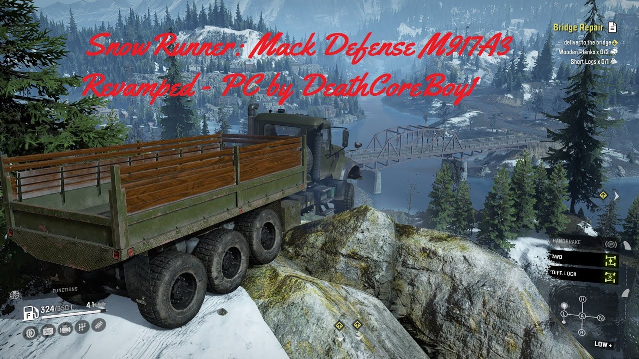 SnowRunner: Mack Defense M917A3 Revamped - PC by DeathCoreBoy1 - YouTube