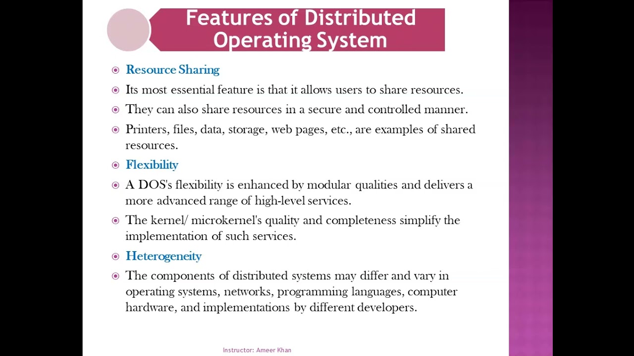 Features And Examples Of Distributed Operating System YouTube Features And Examples Of Distributed Operating System YouTube