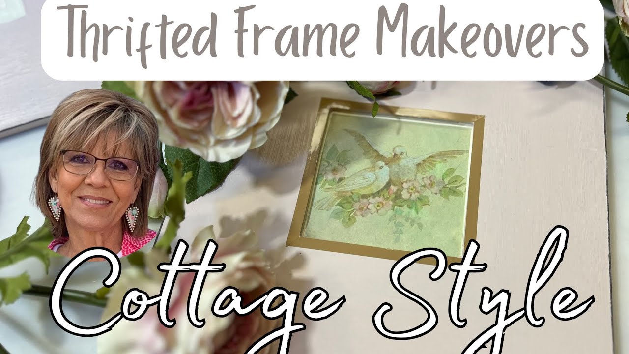 Cottage Frame Makeovers - Thrifted Frames - Thrift Flip Old Frames For ...