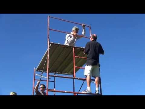 LRHS Band Camp Training Video: raising the Scaffolding - YouTube