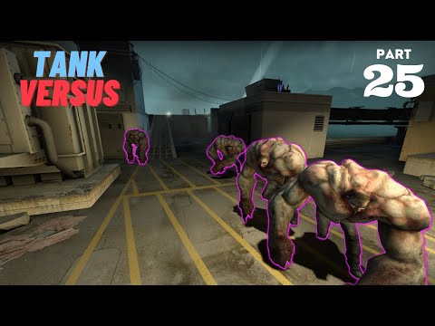 LEFT 4 DEAD 2 - TANK VERSUS - NO MERCY #3