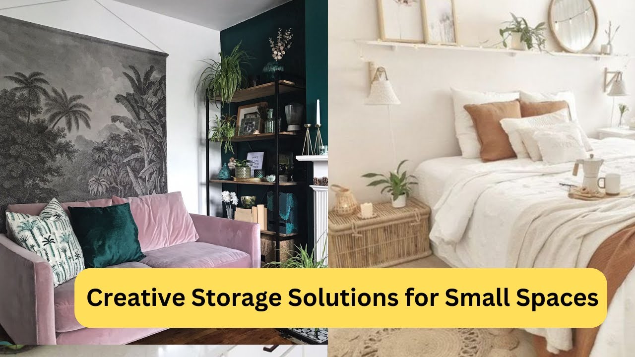 Creative Storage Solutions for Small Spaces - YouTube