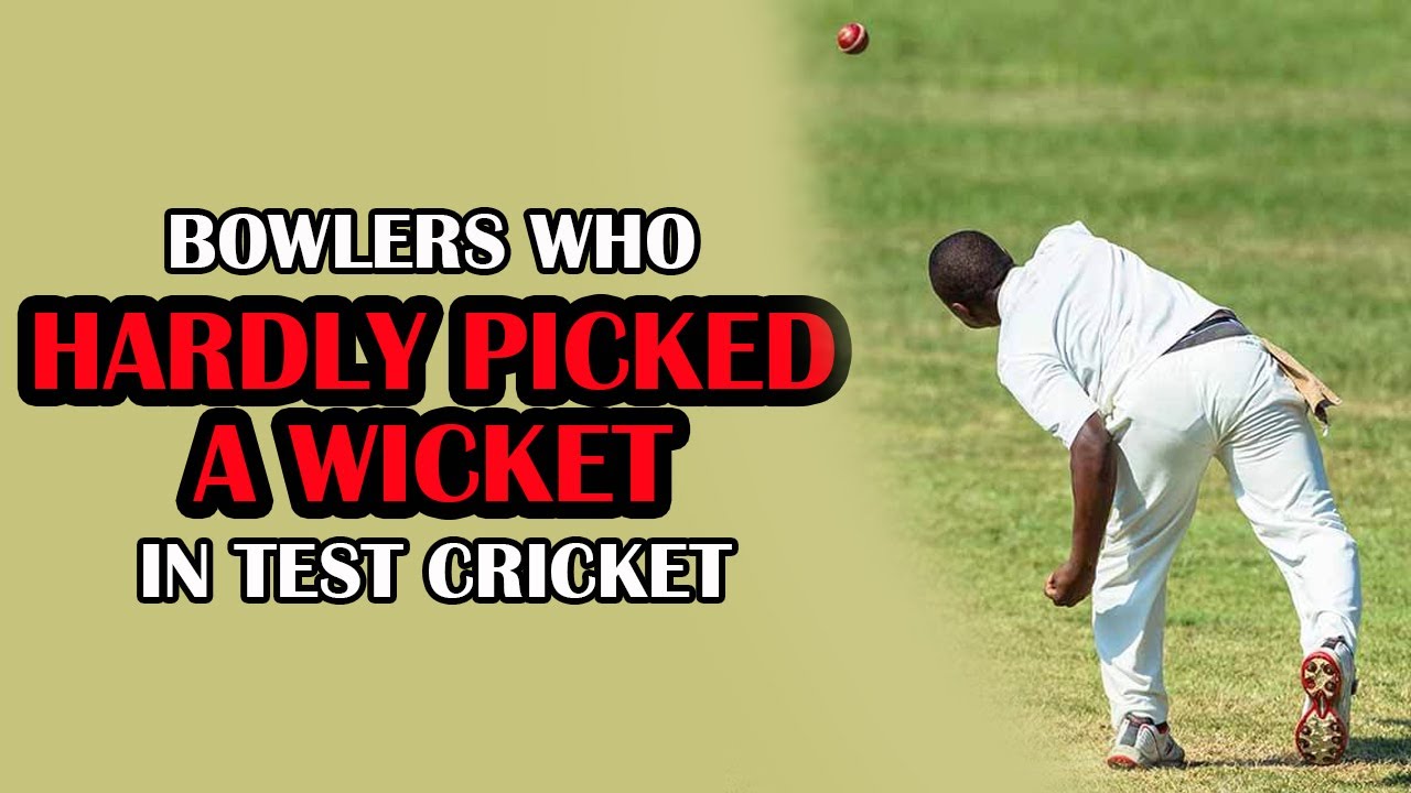 Bowlers With Worst Bowling Strike Rates In Test Cricket | Top 10 - YouTube