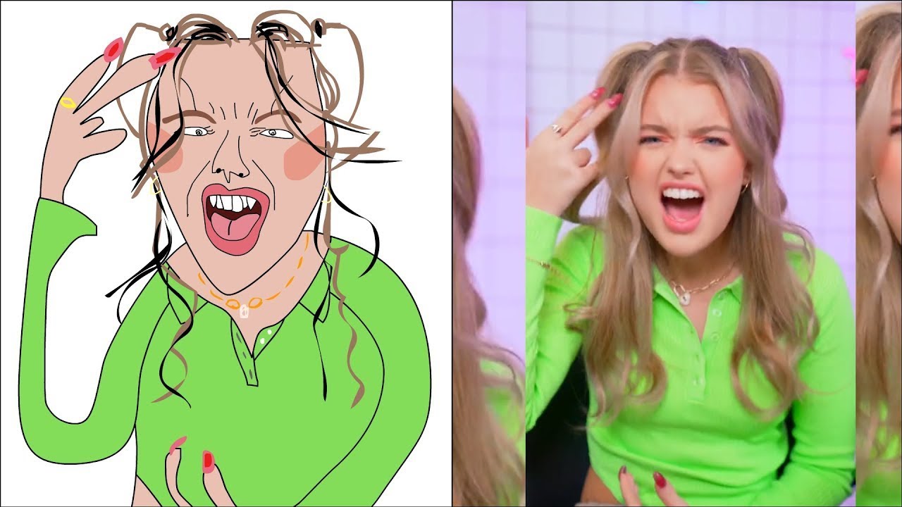 Pop Drawing Meme _ XO TEAM - Gangnam Style _ Billie Art - YouTube