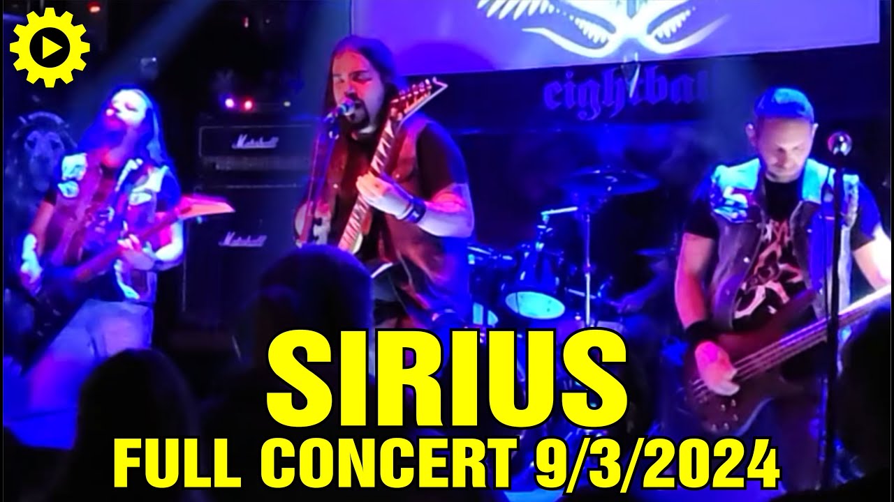 SIRIUS - Full Concert [9/3/2024 #live @8ball Thessaloniki Greece w ...