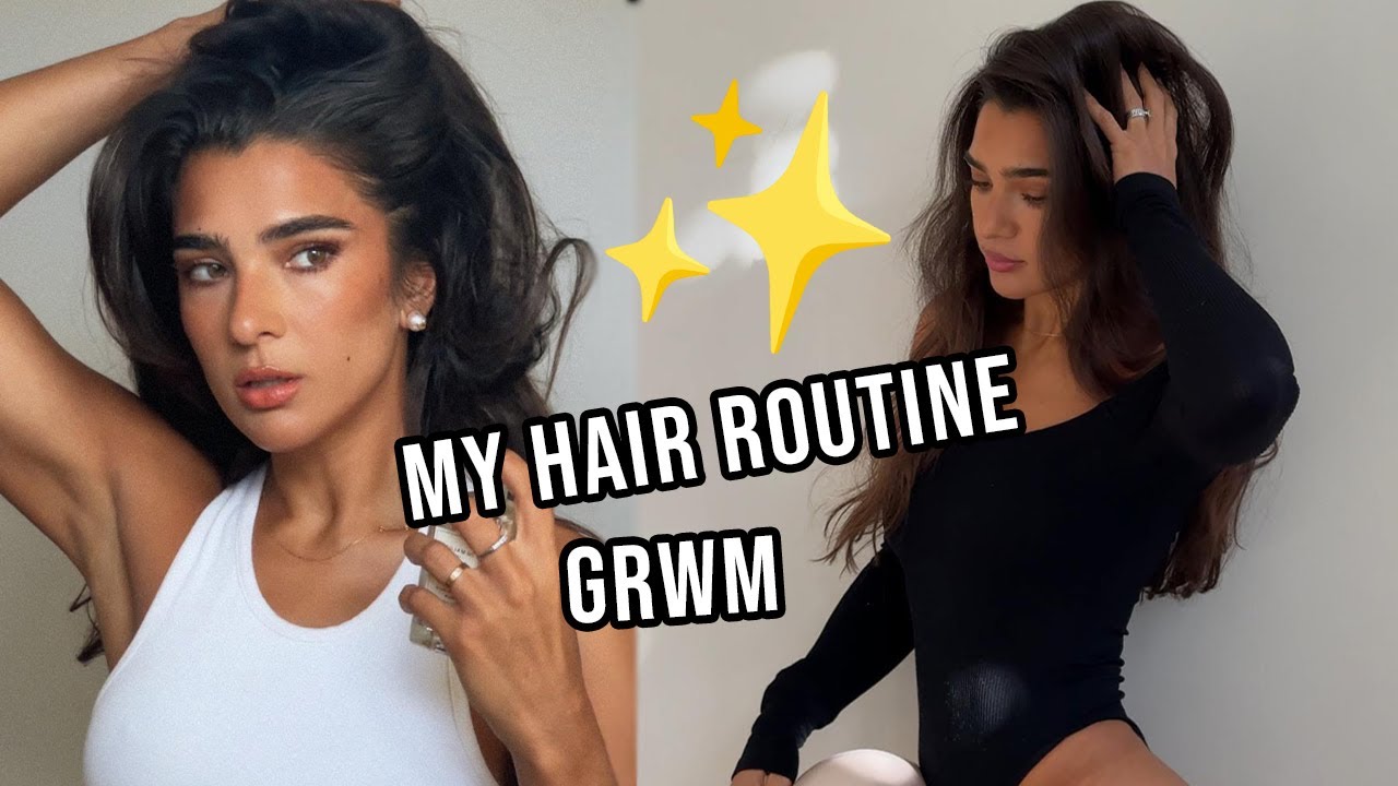 How I Do My Hair | Get Ready With Me - YouTube