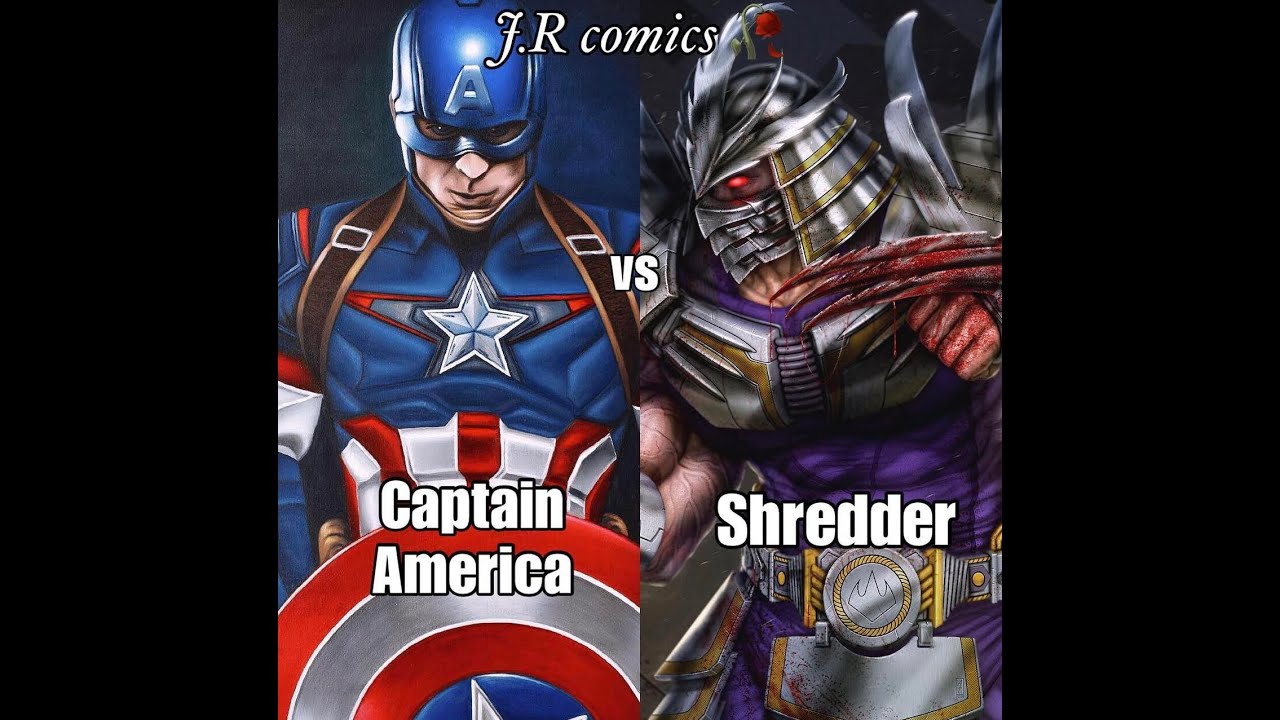 Captain America vs The Shredder - YouTube