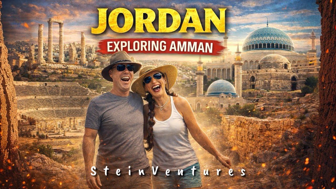 Jordan Episode 1:Amman. We check out the Citadel, the Roman coliseum ...