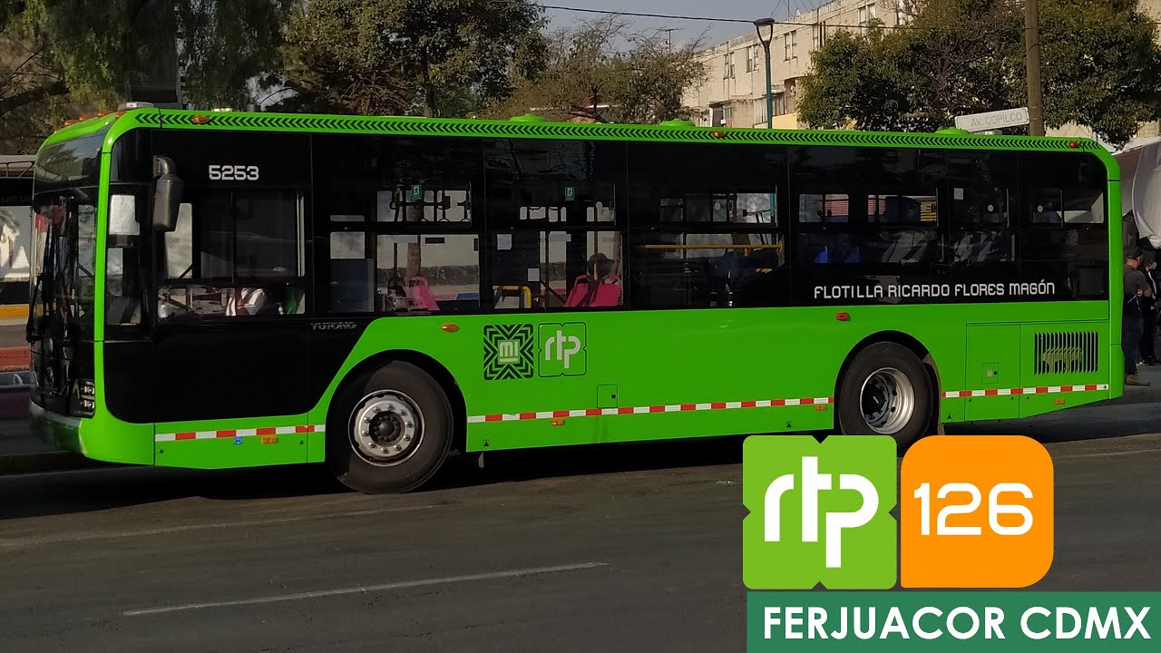 RTP CDMX - Ruta 126 - De Metro Copilco a La Magdalena Atlitic ...