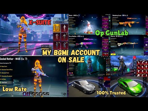 My Bgmi Account for Sale in Low Rate | Selling My Own Bgmi Account ...