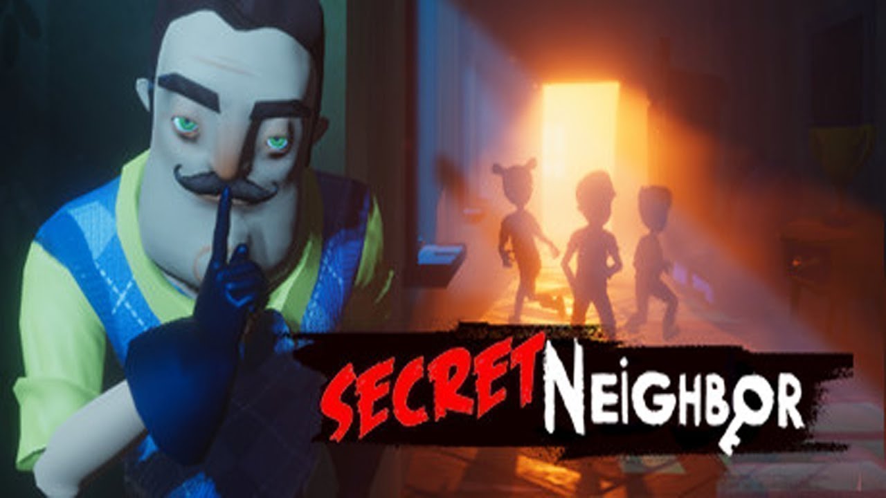 Escapando del vecino - Secret Neighbor Easter Alpha - YouTube