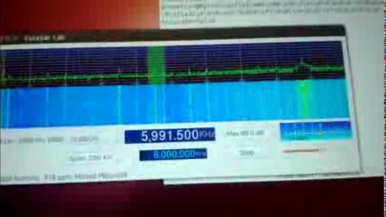 CuteSDR on Nexus 7 Ubuntu - YouTube