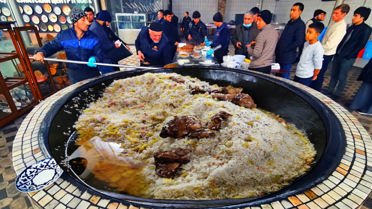 FAMOUS PILAF CENTER | Wedding Pilaf in the Village | country life vlog ...