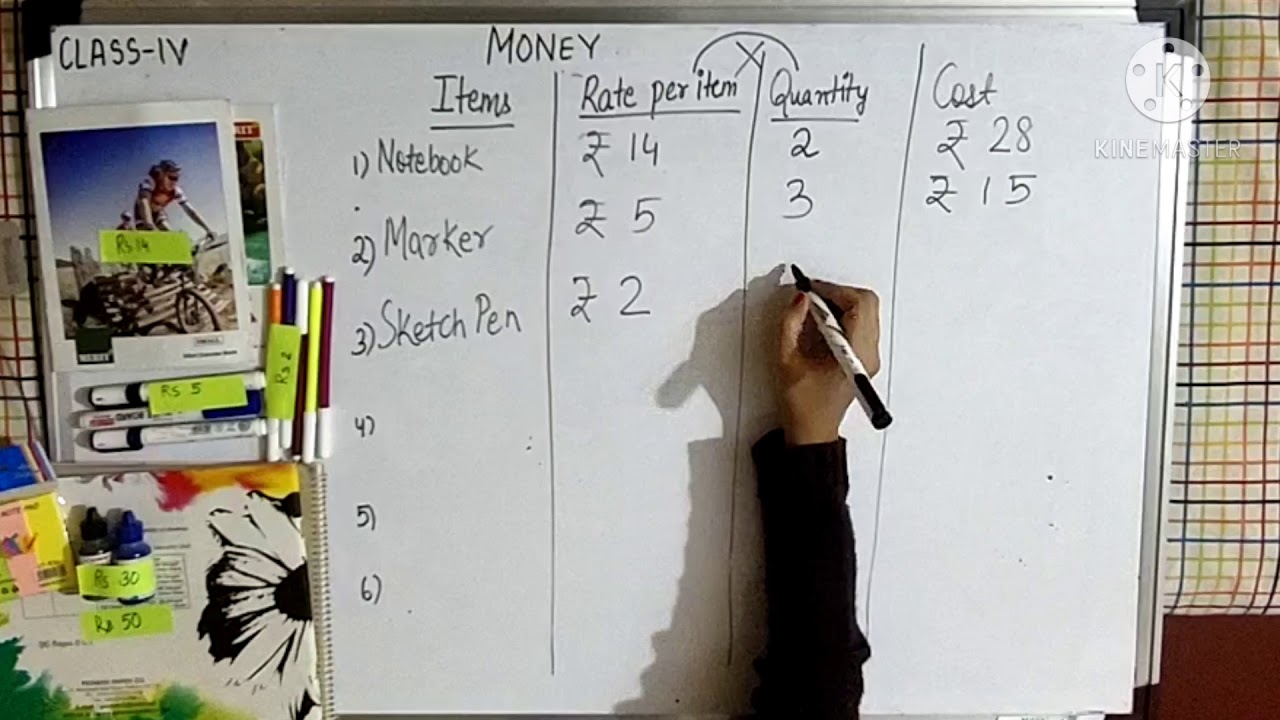 MATH | MAKING BILL | CLASS IV - YouTube