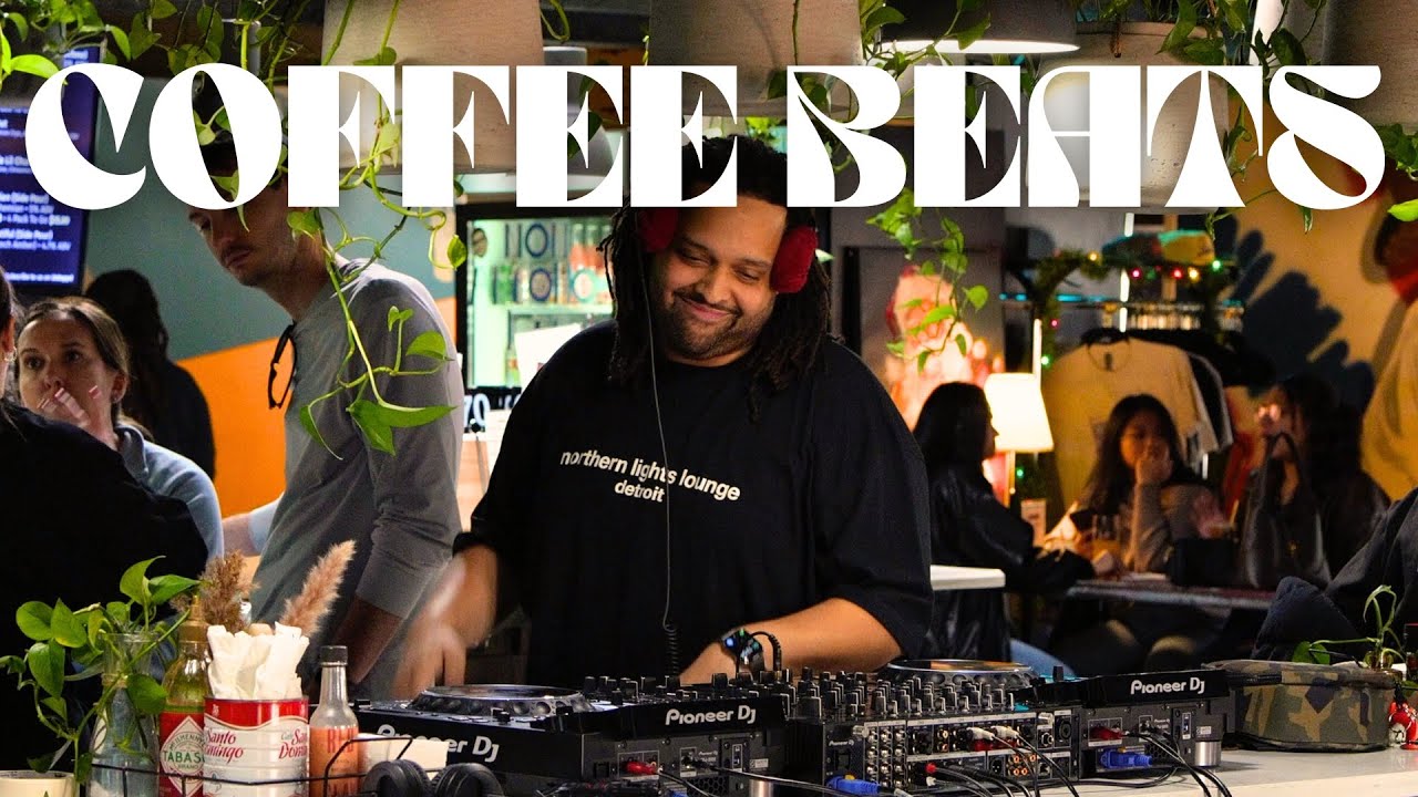 Morning party - DJ set - Coffee Beats at Salud - Legally Sandy - YouTube