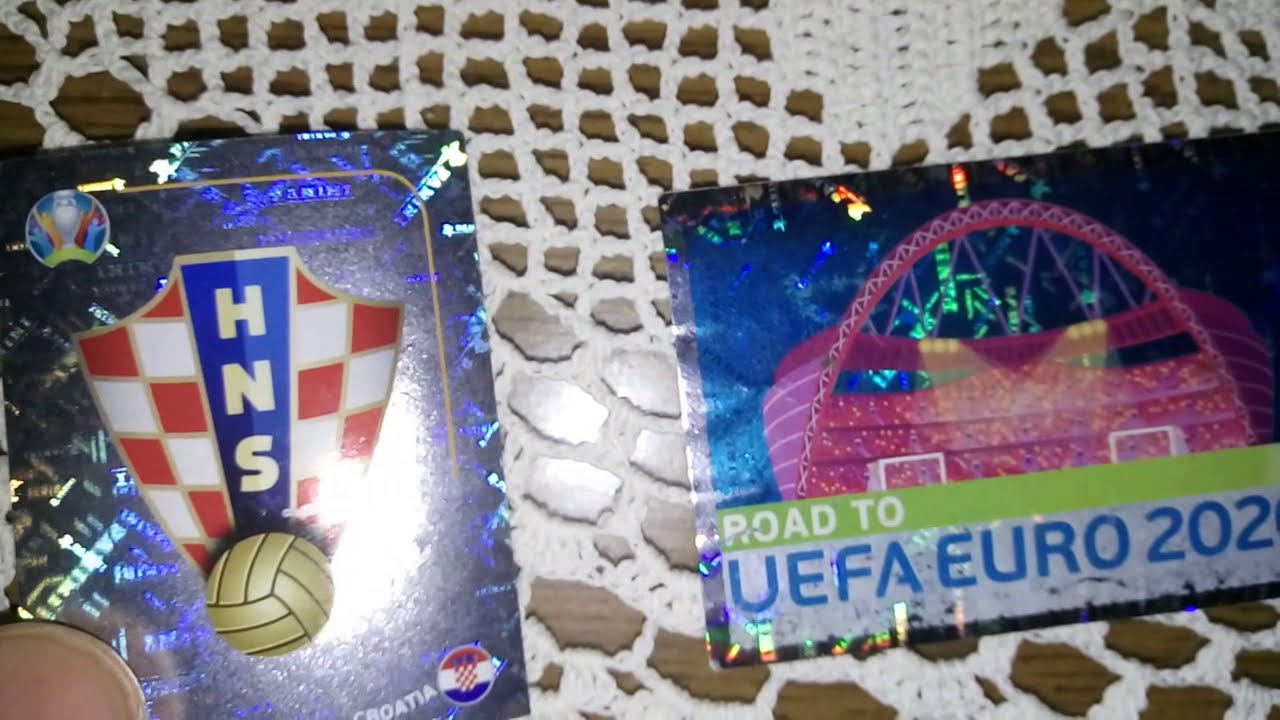 EURO 2020 STICKERS 4 different types Top Best🔝🔝🔥🔥 - YouTube