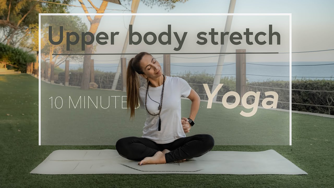 Silent Yoga | Upper Back, Shoulders & Neck Stretches: 10 Minutes Yoga ...