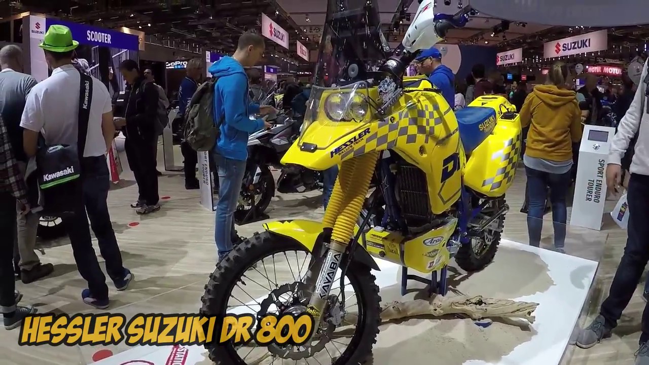 Hessler Suzuki DR 800 - YouTube
