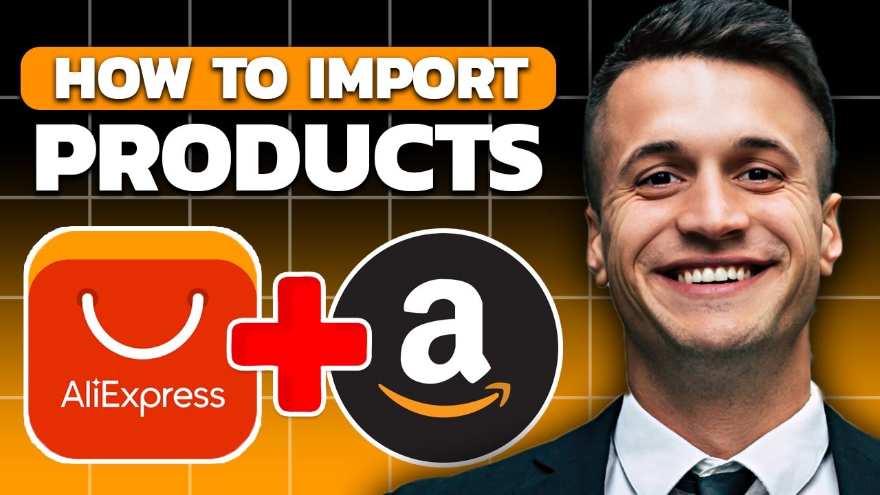How To Import Products From Aliexpress To Amazon - YouTube