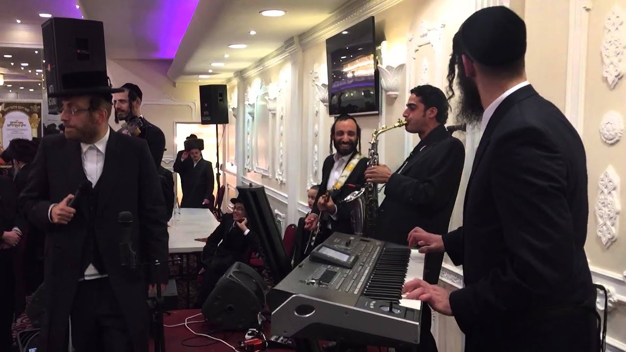 Motty Hocberg and arele samet rocking a wedding in London.part 2 - YouTube