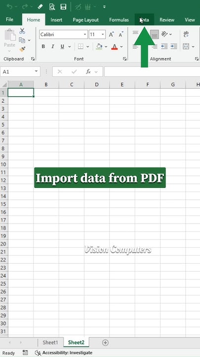 How to import PDF data in Excel🔥 excel tips and tricks🔥 #excel #exceltips #spreadsheets #msexcel ...