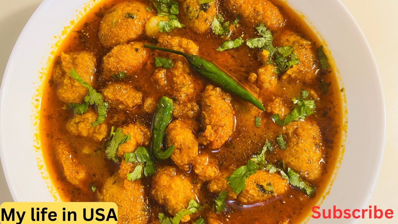 Mong Daal Pakora Salan Recipe | Mangochiyan Salan Recipe | Tasty ...