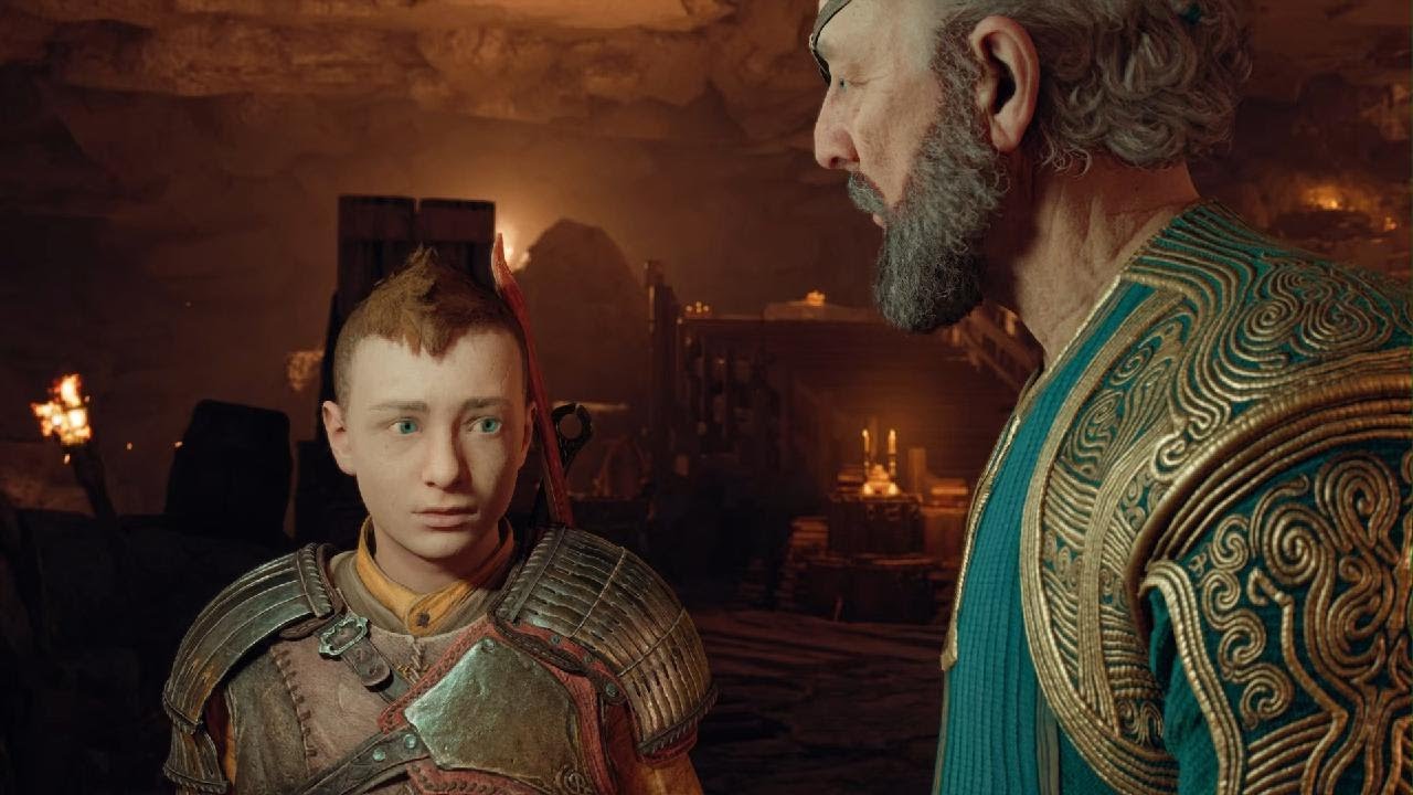 God of War Ragnarök-atreus funny moment pt.2 - YouTube