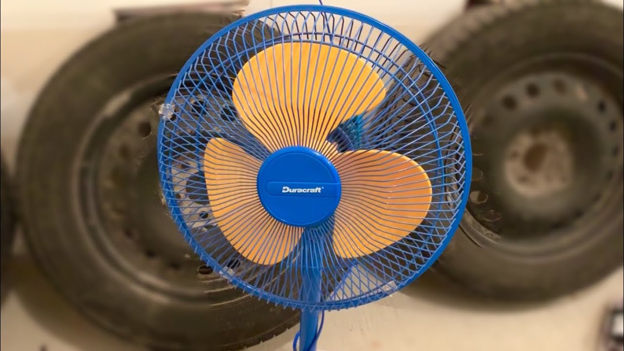 1997 Duracraft Rainbow 12” Pedestal Fan | Before Restoration - YouTube