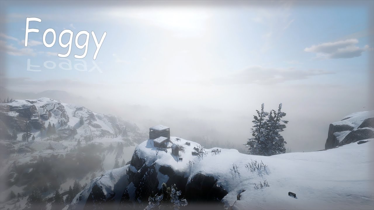 24H | RDR2 - Micah's Hideout | Foggy - YouTube
