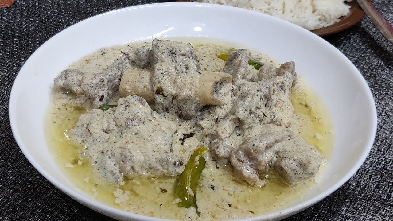 Kashmiri mutton khatta Gosht YouTube pr pehli baar | khatta Gosht ...