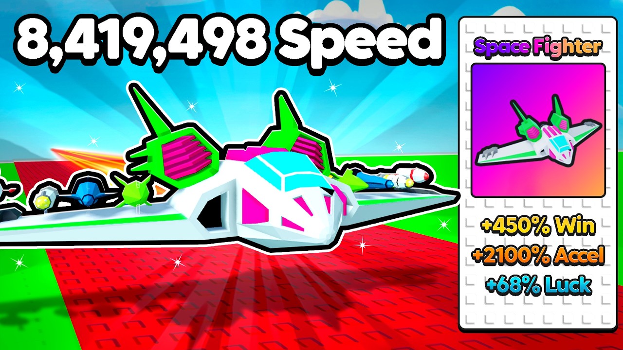 I Bought FASTEST PLANE with MAX Propellers in Roblox Plane Race Clicker ...