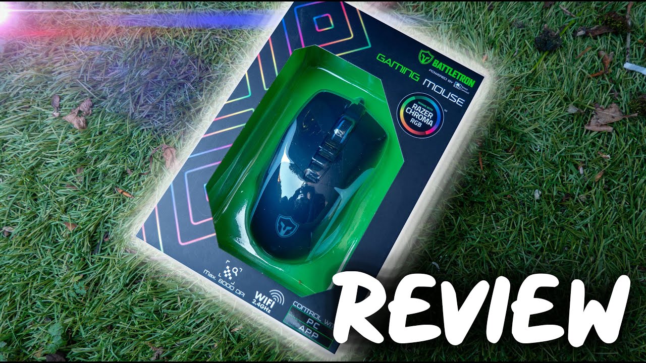 Een muis met Wi-Fi? Battletron Gaming Muis Review - YouTube