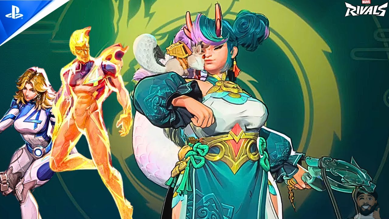 New Skin Showcase | Fantastic 4 Waiting Room | Marvel Rivals PS5 Pro ...