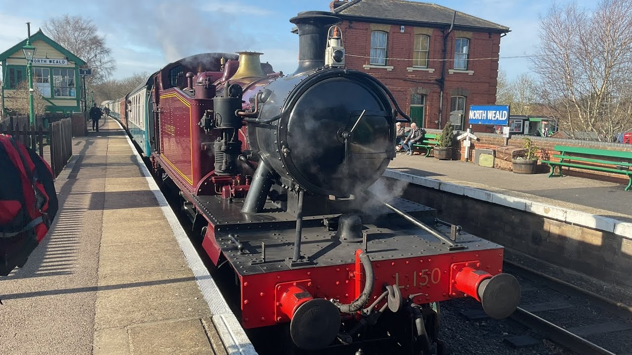 4575 Class 2-6-2 T and Class 47 on the Epping Ongar Railway - YouTube