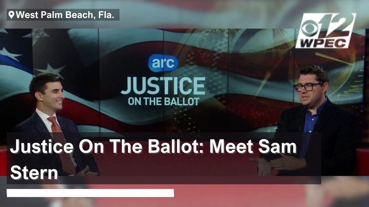 Sam Stern comes from a family of prosecutors and wants to lead the state attorney's office - YouTube