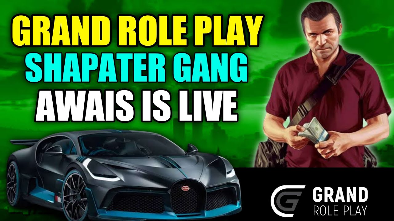 Grand RP All Cars Fix | Awais is Live | Grand RP Shapater Gang - YouTube