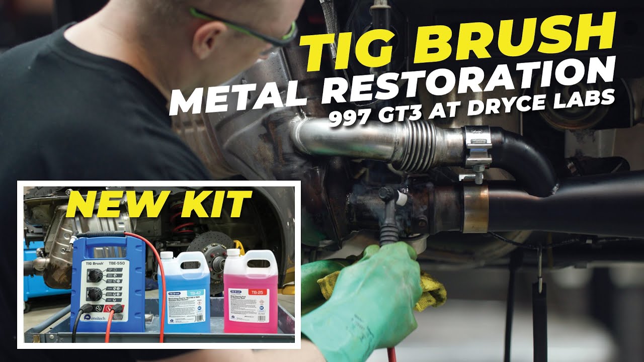 TIG Brush - Next Level Metal Restoration - Make Your Exhaust Look ...