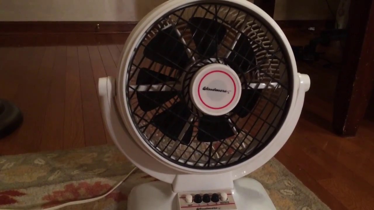(2017 remake) Windmere rotator fan. - YouTube