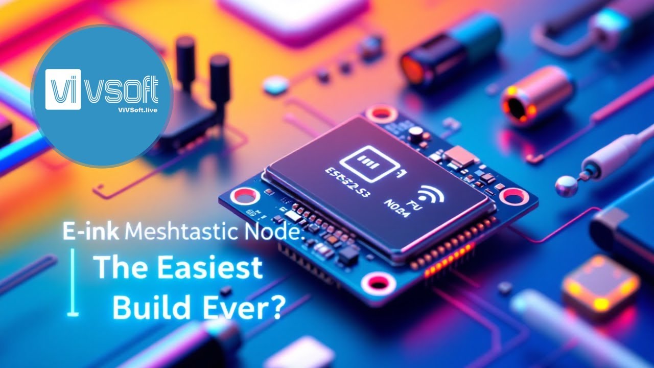 Meshtastic E-ink Mesh Node: Easiest DIY Build Ever! 🔧📱 - YouTube