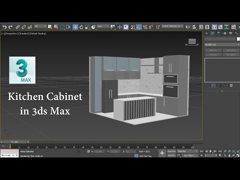 Kitchen Cabinet Modeling in 3ds Max | Kitchen Cabinet in 3ds Max - YouTube