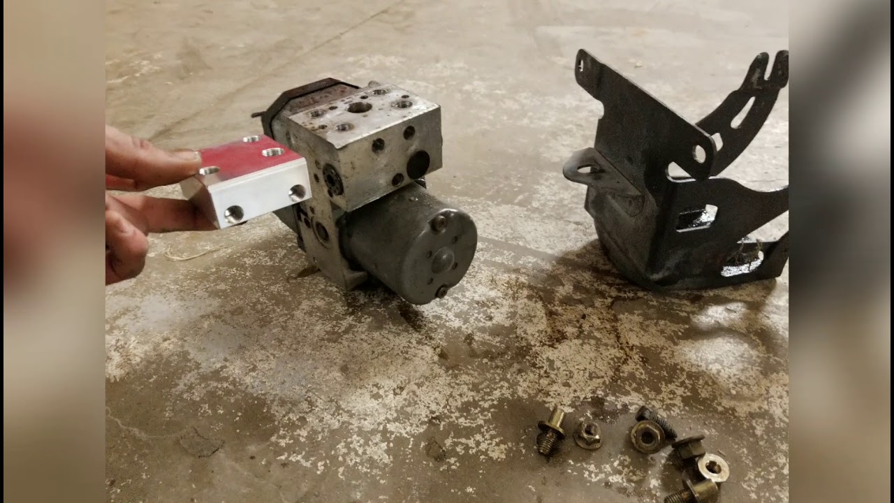 How to install an SVE abs delete block 96-04 mustang - YouTube